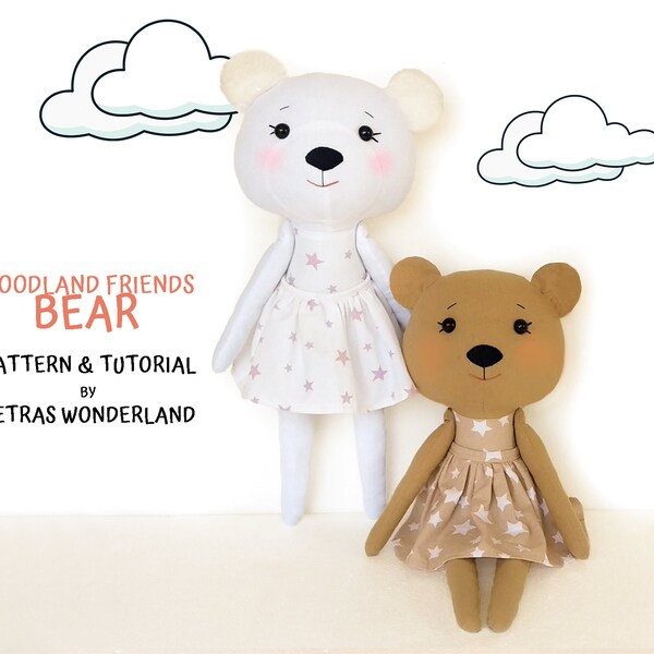 Soft Toy Pattern - Etsy