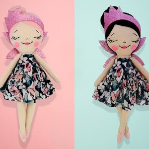 PDF Sewing Tutorial for Cloth Doll Pattern 15”, Soft Doll Pattern, Doll ...