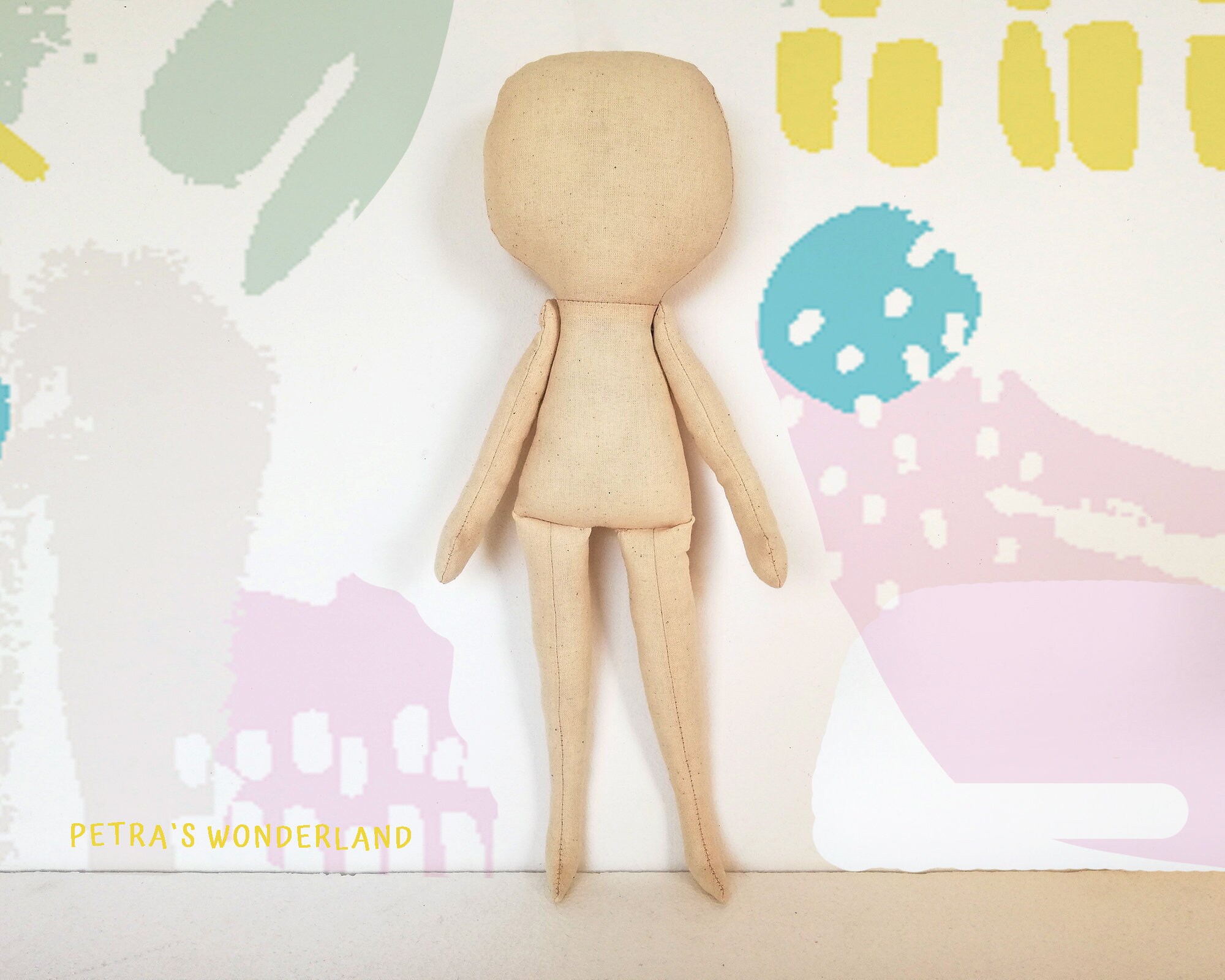 PDF Cloth Doll Pattern 16 Rag Doll Pattern and Sewing - Etsy Canada