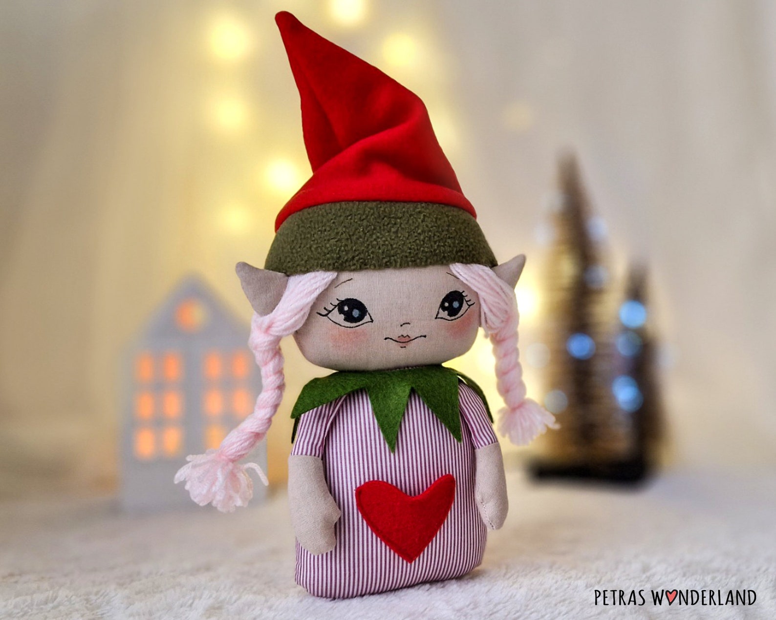 Santa's Helpers Boy and Girl Elf Doll Sewing Pattern Pdf - Etsy