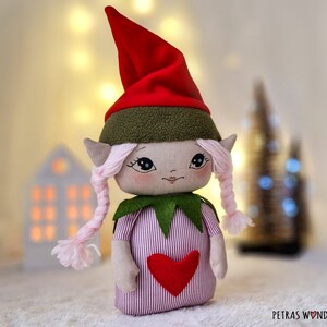 Santa's Helpers Boy and Girl Elf Doll Sewing Pattern Pdf and Video ...