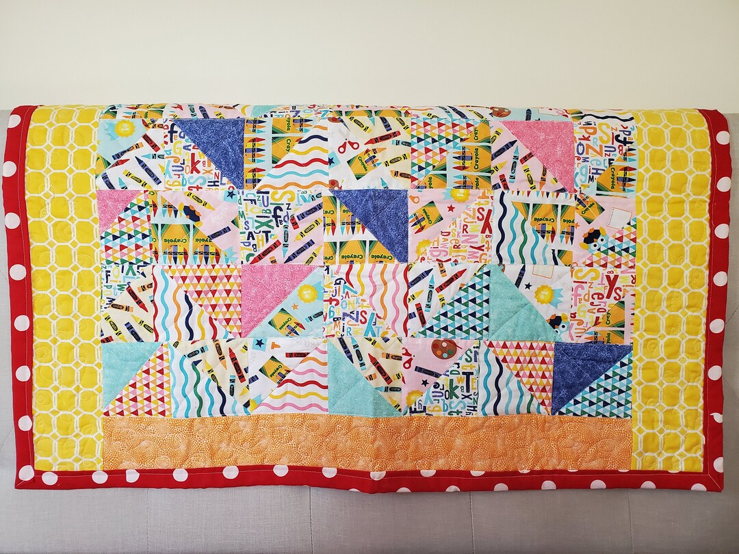 Crayola Colors Quilt - Etsy