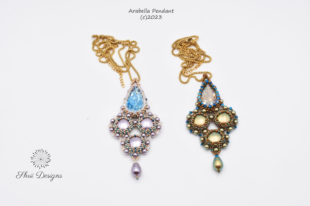 Arabella Pendant Tutorial - Etsy