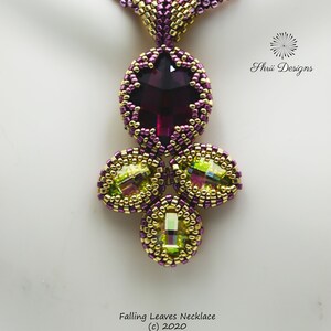 Falling Leaves Necklace Tutorial - Etsy