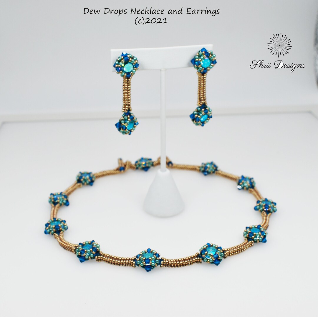 Dew Drops Necklace Tutorial - Etsy