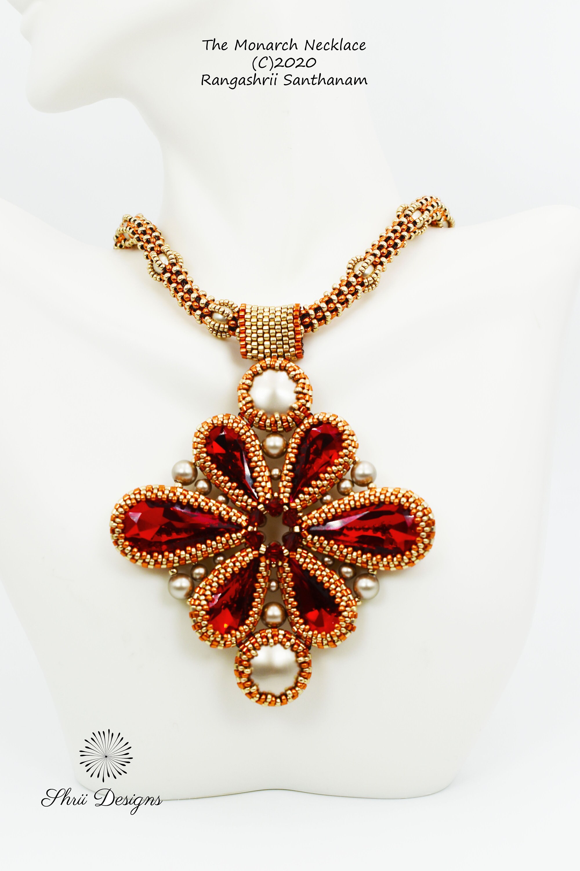 The Monarch Necklace Tutorial - Etsy