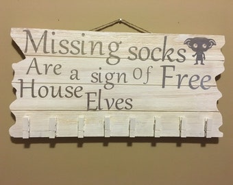 Free dobby sign | Etsy