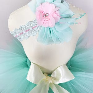 Baby Tutu Set,newborn Tutu Set,baby Tutu and Headband,baby Blue Tutu ...
