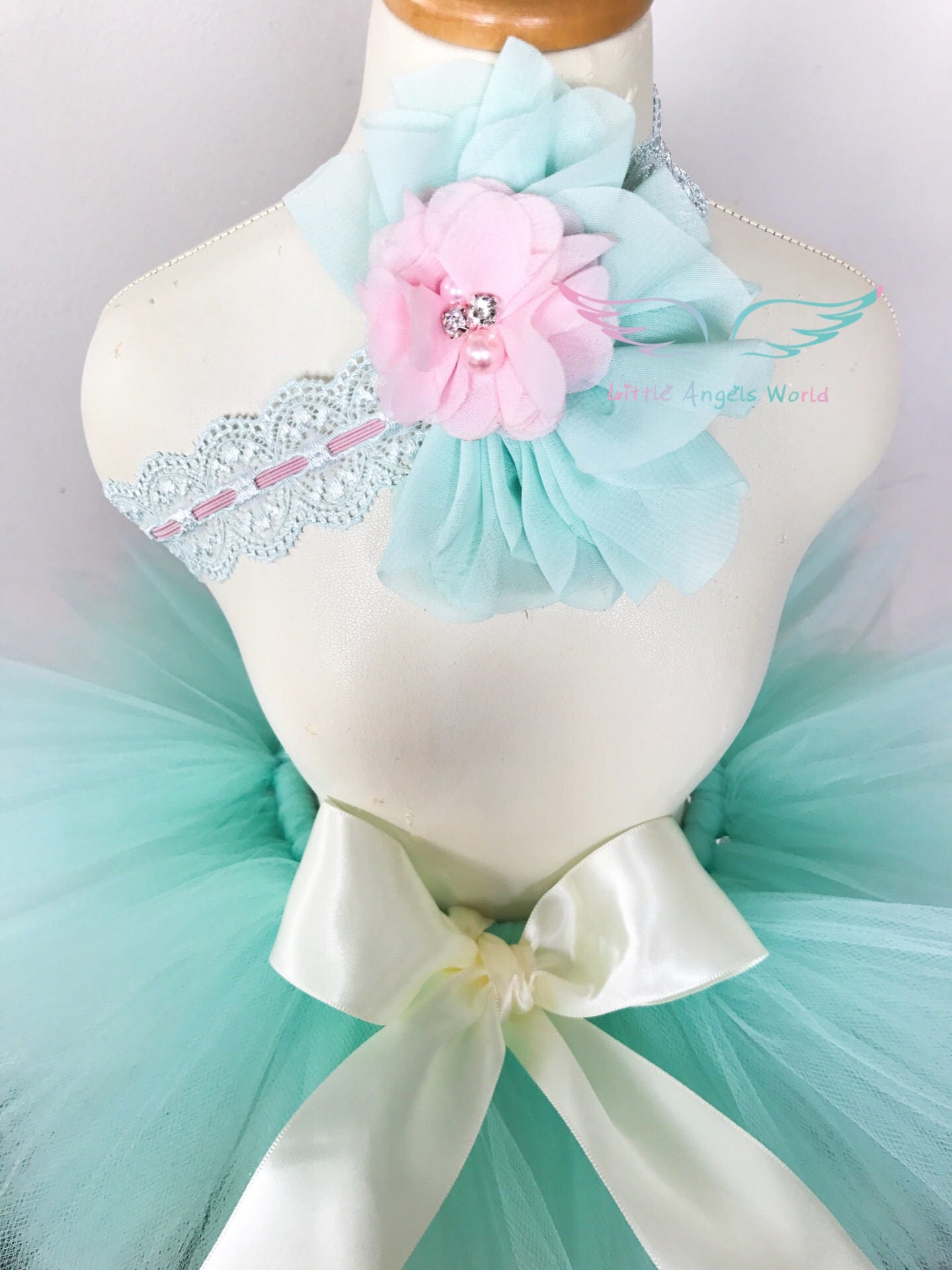 Baby Tutu Set,newborn Tutu Set,baby Tutu and Headband,baby Blue Tutu ...