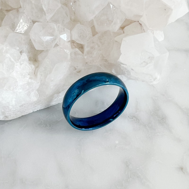 Blue Ring - Etsy