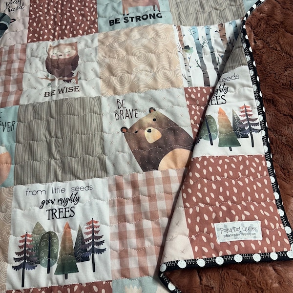 Neutral Baby Quilt - Etsy