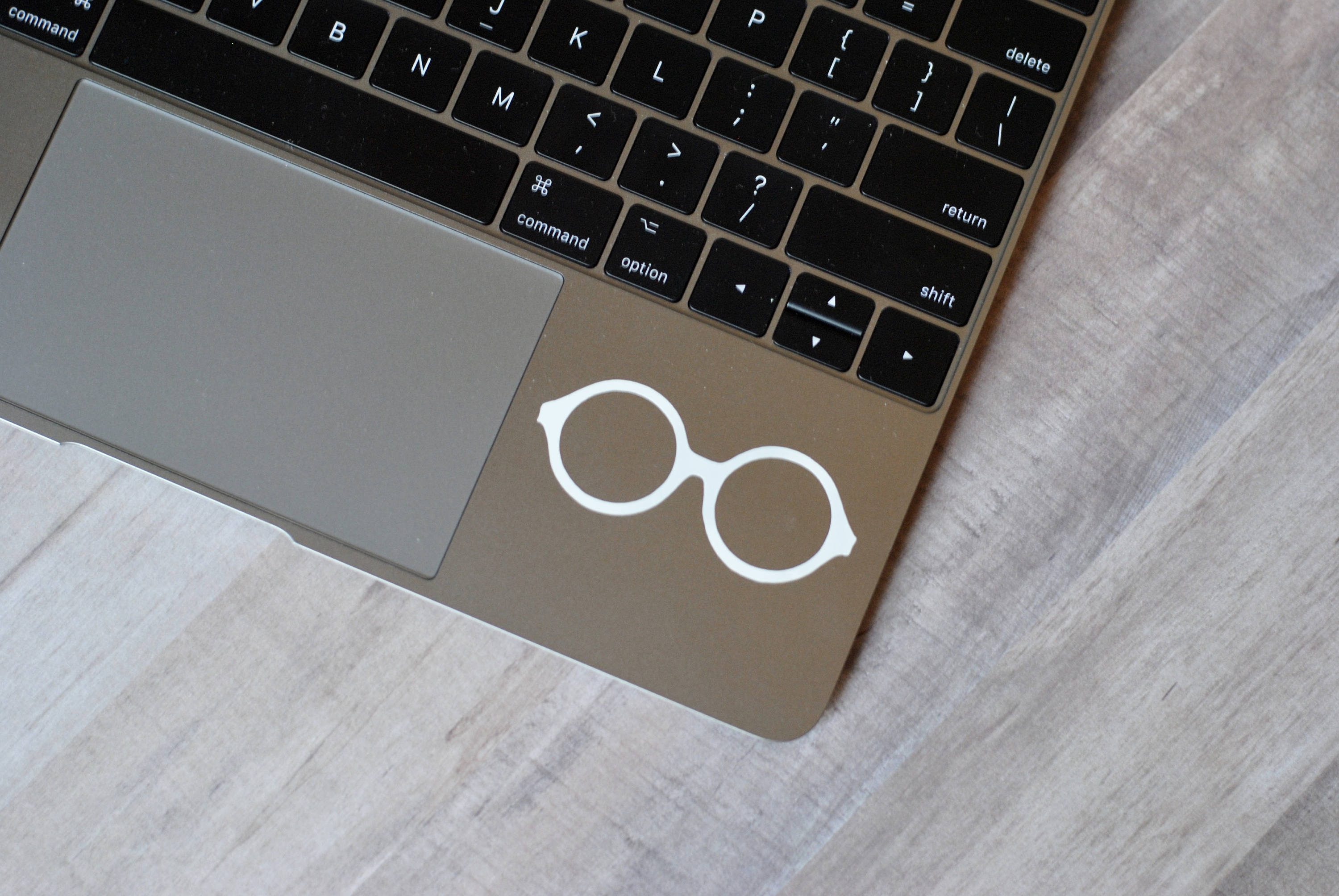 Eyeglasses Vinyl Decal Sticker | Etsy