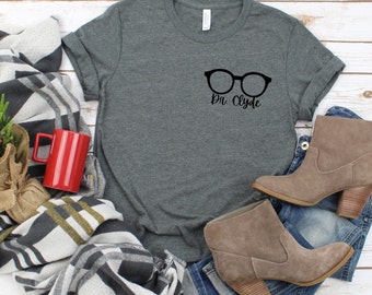 Stay Glassy Eyeglasses T-shirt Optometrist, Optician, Ophthalmologist ...
