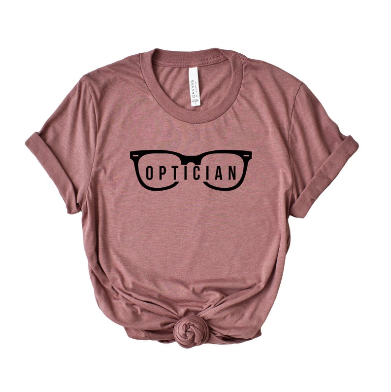 Optician Glasses T-shirt | Optician, Heart Tee, Opto T-shirt, Love ...