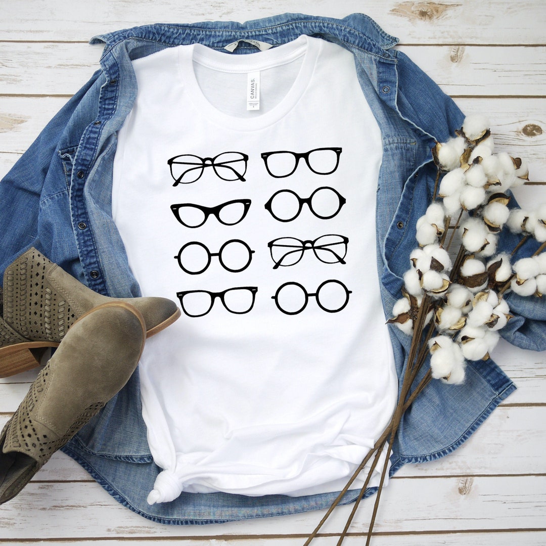 Multi Eyeglasses T-shirt | Optometrist, Optician, Ophthalmologist ...
