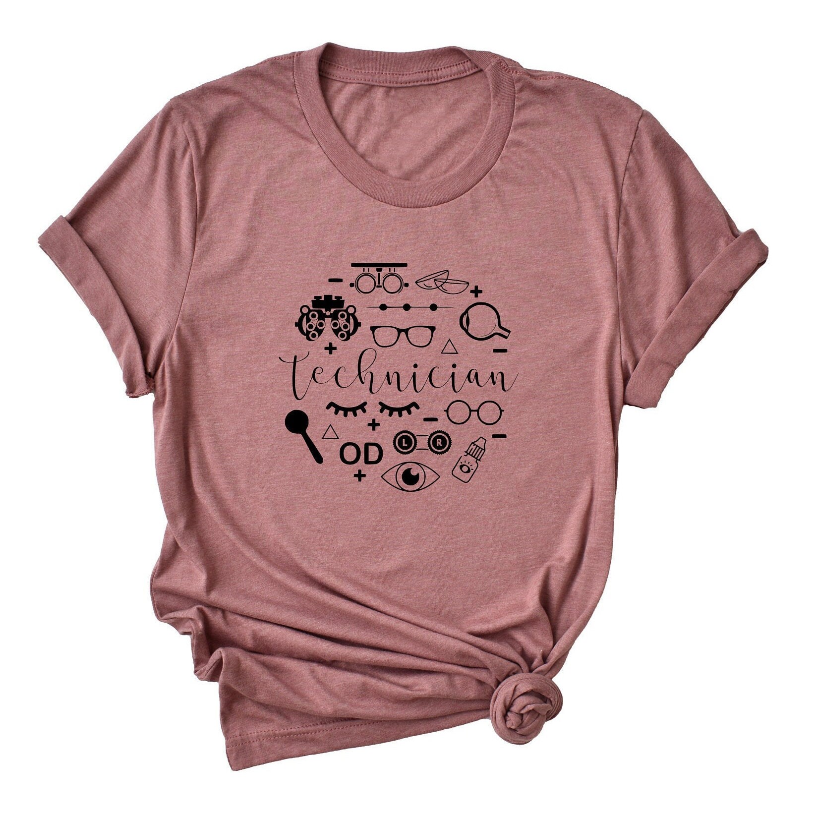 Opto Symbols Technician T-shirt | Optometry, Ophthalmic Technician ...