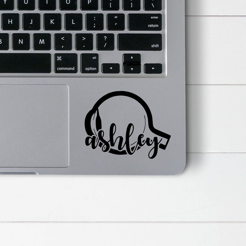 Script Name Within Anatomical Eye Vinyl Decal Sticker | Optometrist ...