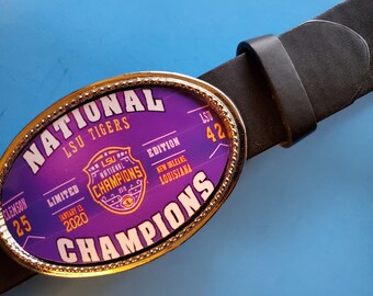 Lsu Belt - Etsy