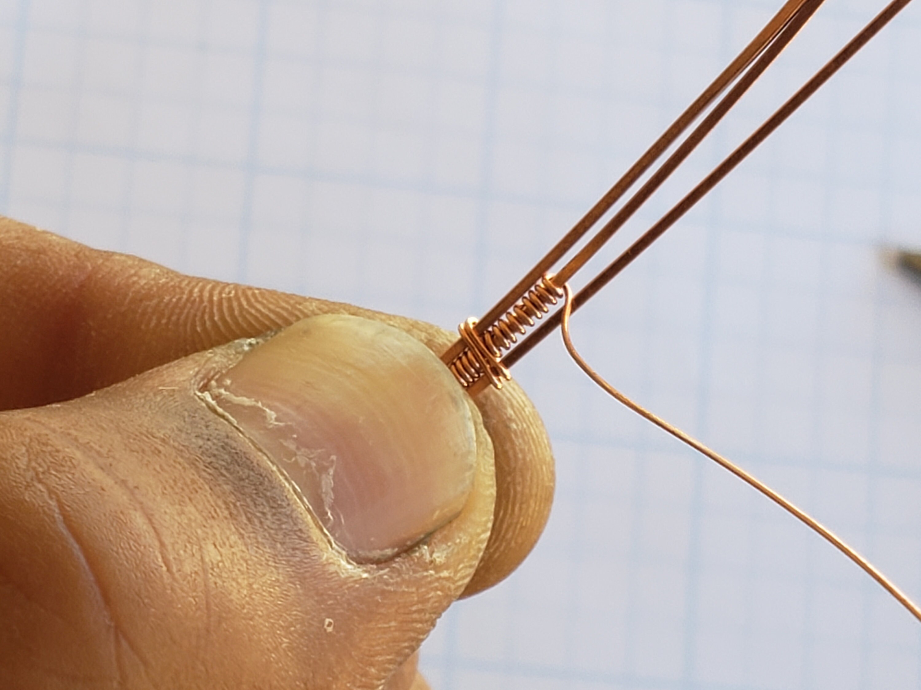 Wire Wrap Ring Tutorial | Adjustable Copper Ring PDF | Beginner Jewelry ...