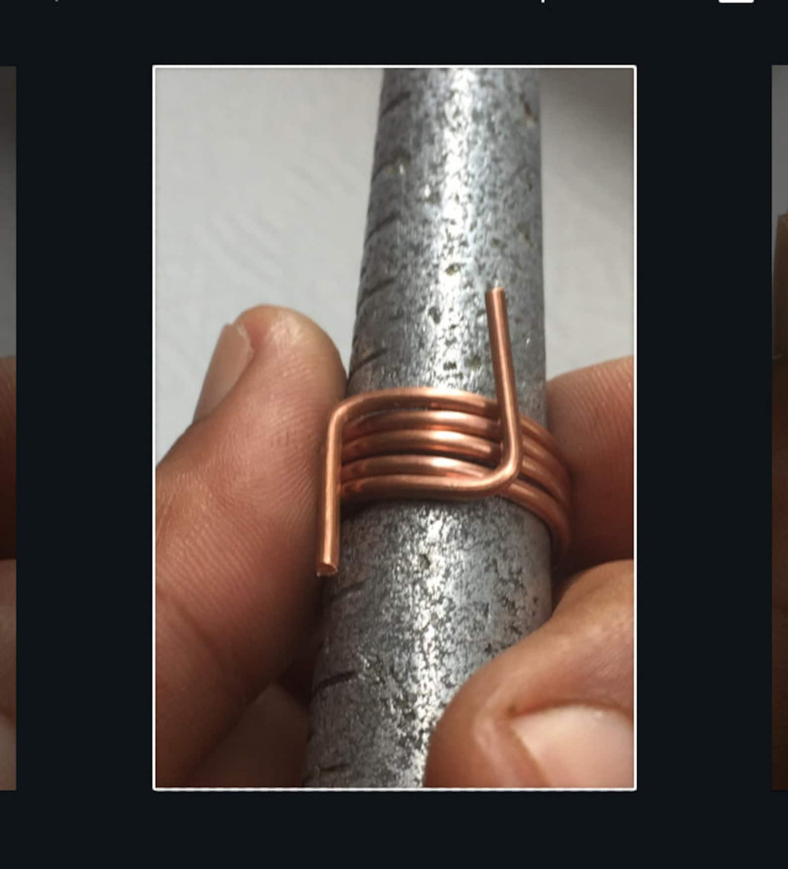 Tutorial Simple Wire Wrapped Ring / Beginner / Mens Ring / Unisex Ring ...