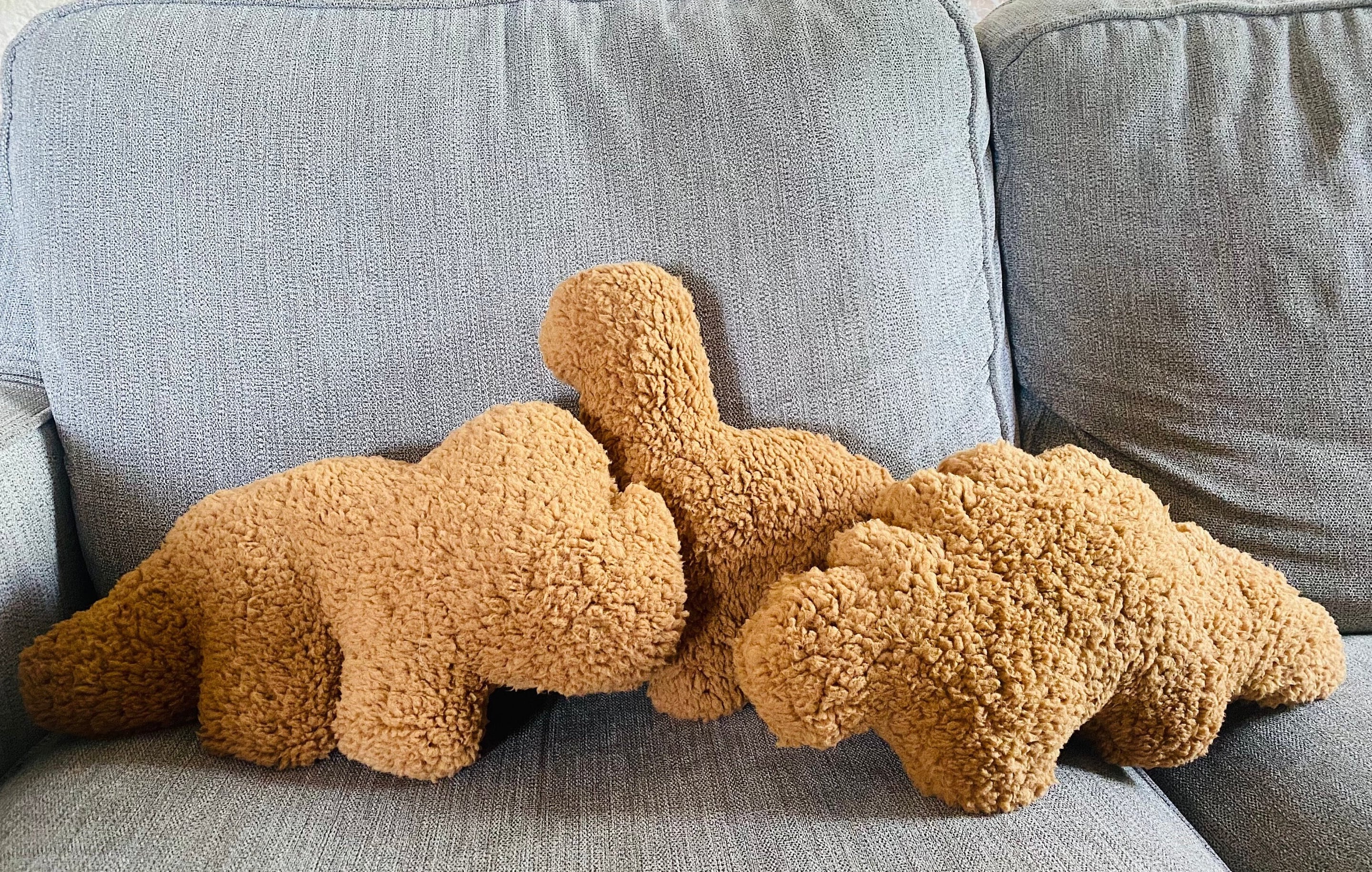 Handmade Dino Nugget Stuffie - Etsy