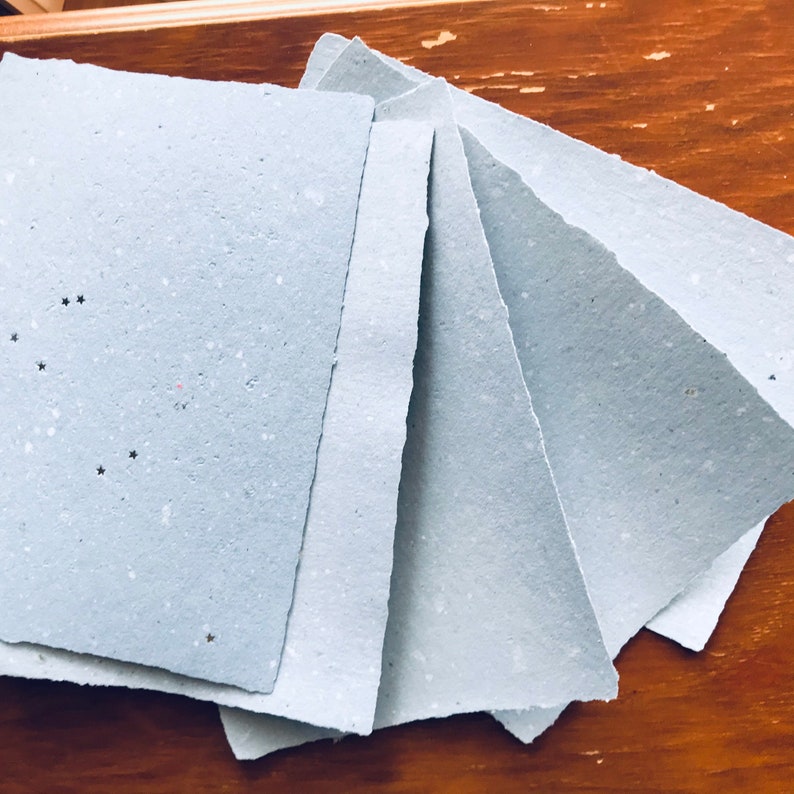 Handmade Paper Pack 10 Pages - Etsy