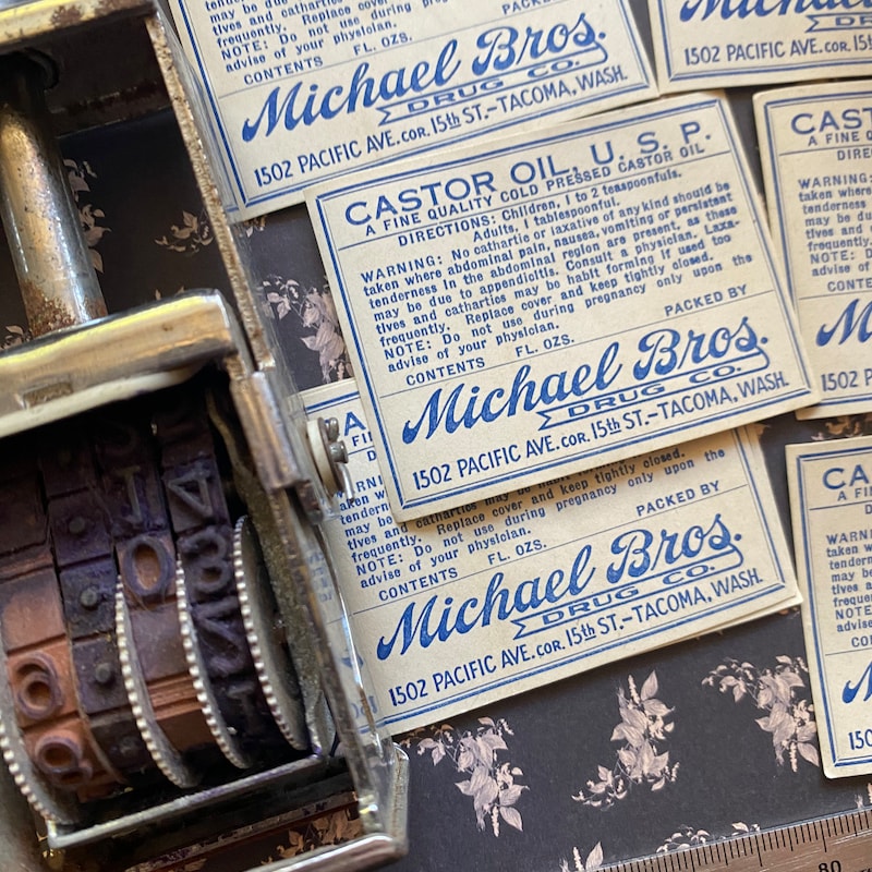Old Pharmacy Labels - Etsy
