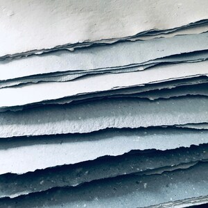 Handmade Paper Pack 10 Pages - Etsy