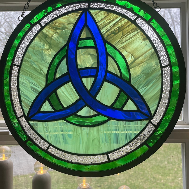 Celtic Stain Glass - Etsy