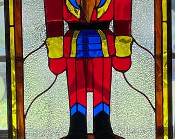 Stained Glass Nutcracker - Etsy