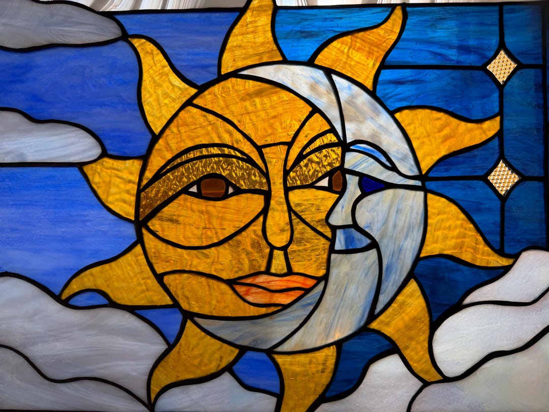 Sun and Moon Panel - Etsy