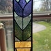 Tulip Stained Glass, Stained Glass Tulip, Tulip Panel, Gifts, Stained ...