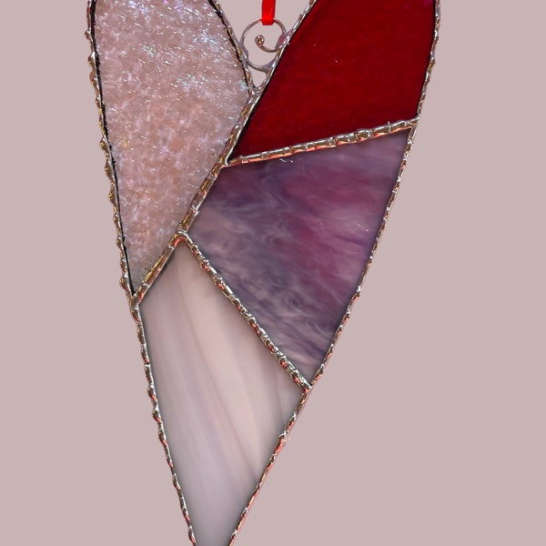 Stained Glass Hearts - Etsy