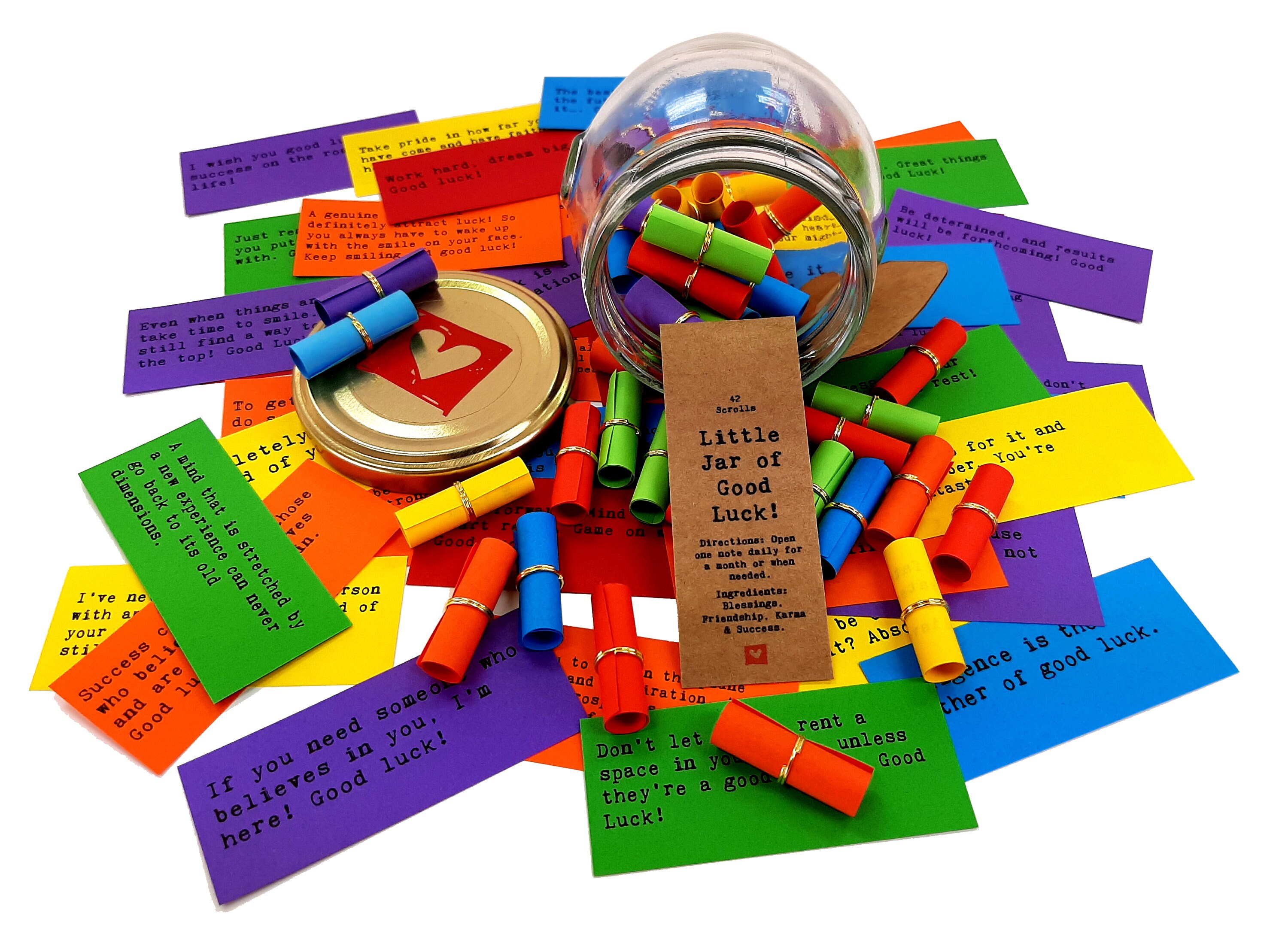 Little Jar of Good Luck Thoughtful Gift Unique Present - Etsy