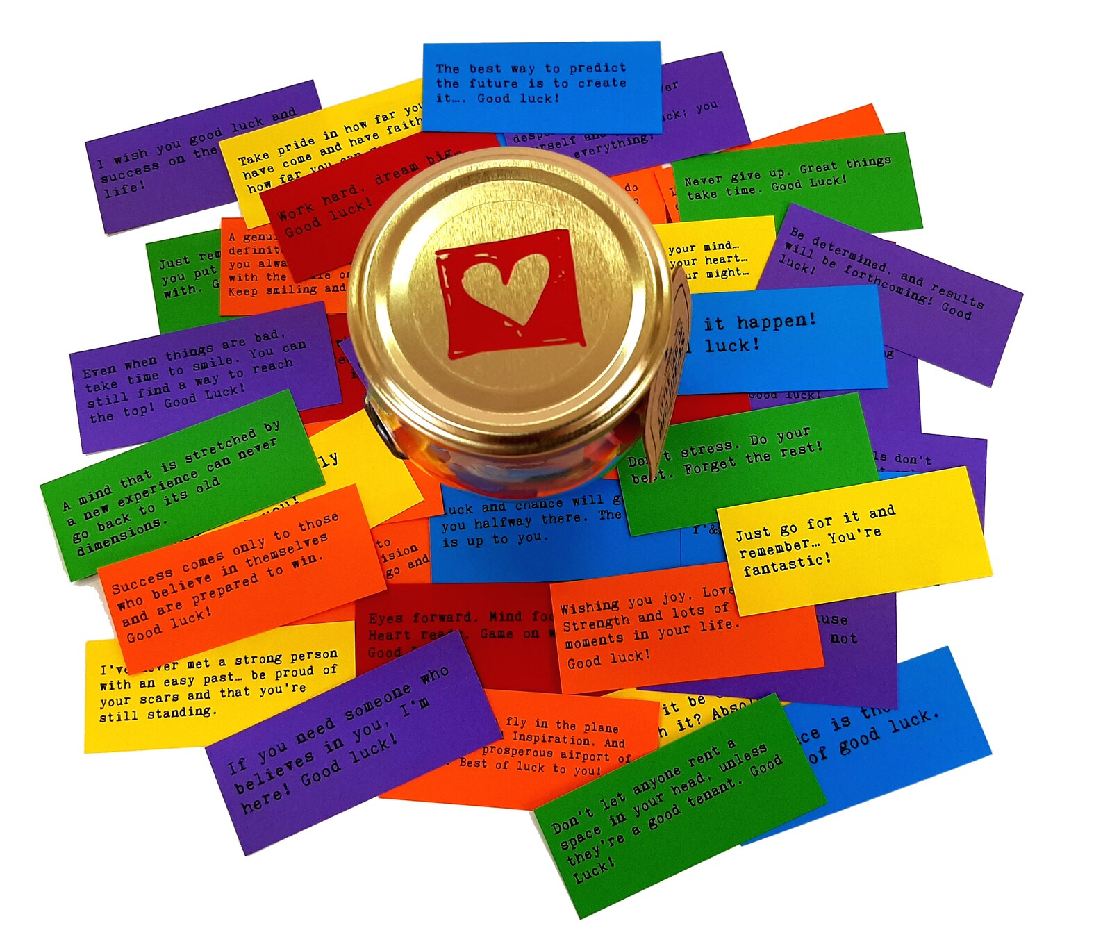 Little Jar of Good Luck Thoughtful Gift Unique Present Artisan ...