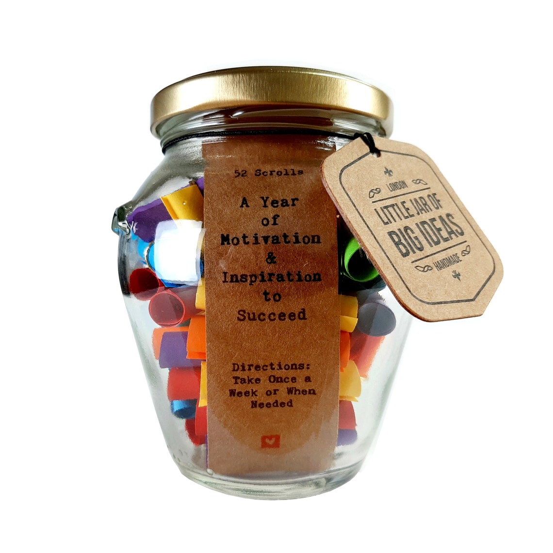 A Year of Motivation & Inspiration to Succeed Thoughtful - Etsy