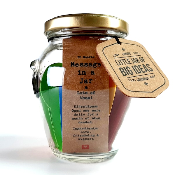 Messages in a Jar - Etsy