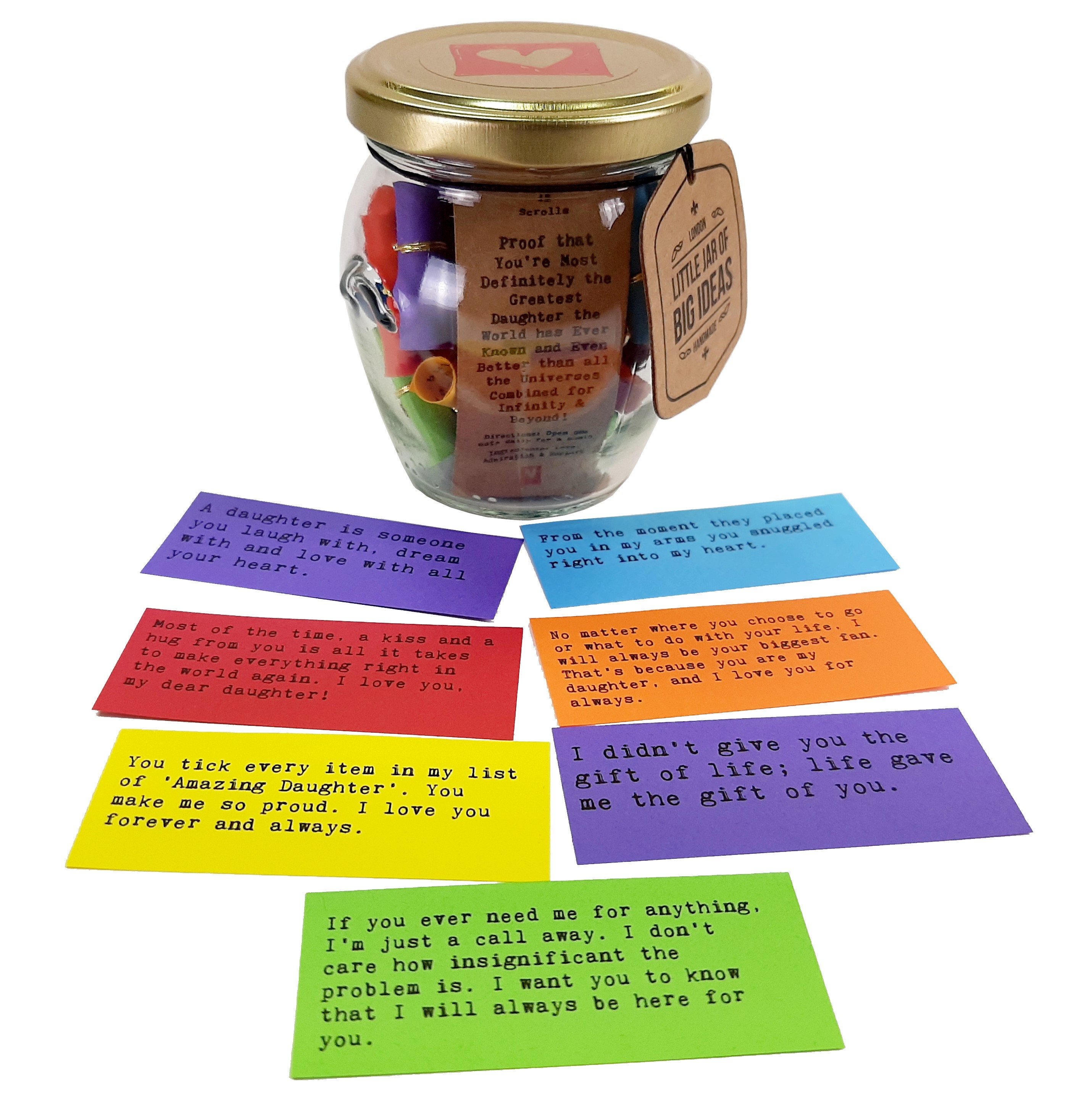 A Special Present for Daughter Proof That You're Most | Etsy UK