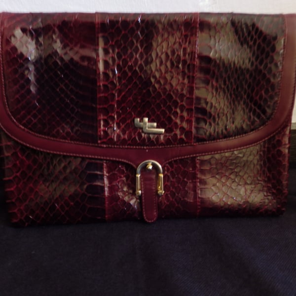 Python Clutch - Etsy