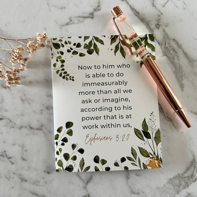 Scripture Note Cards folded Pack of 3 Cards Christian - Etsy