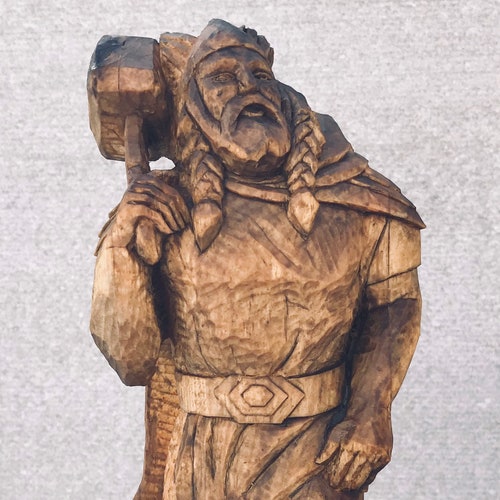 Tyr the Statue of Tyr Nordic God Scandinavian God Asatru | Etsy