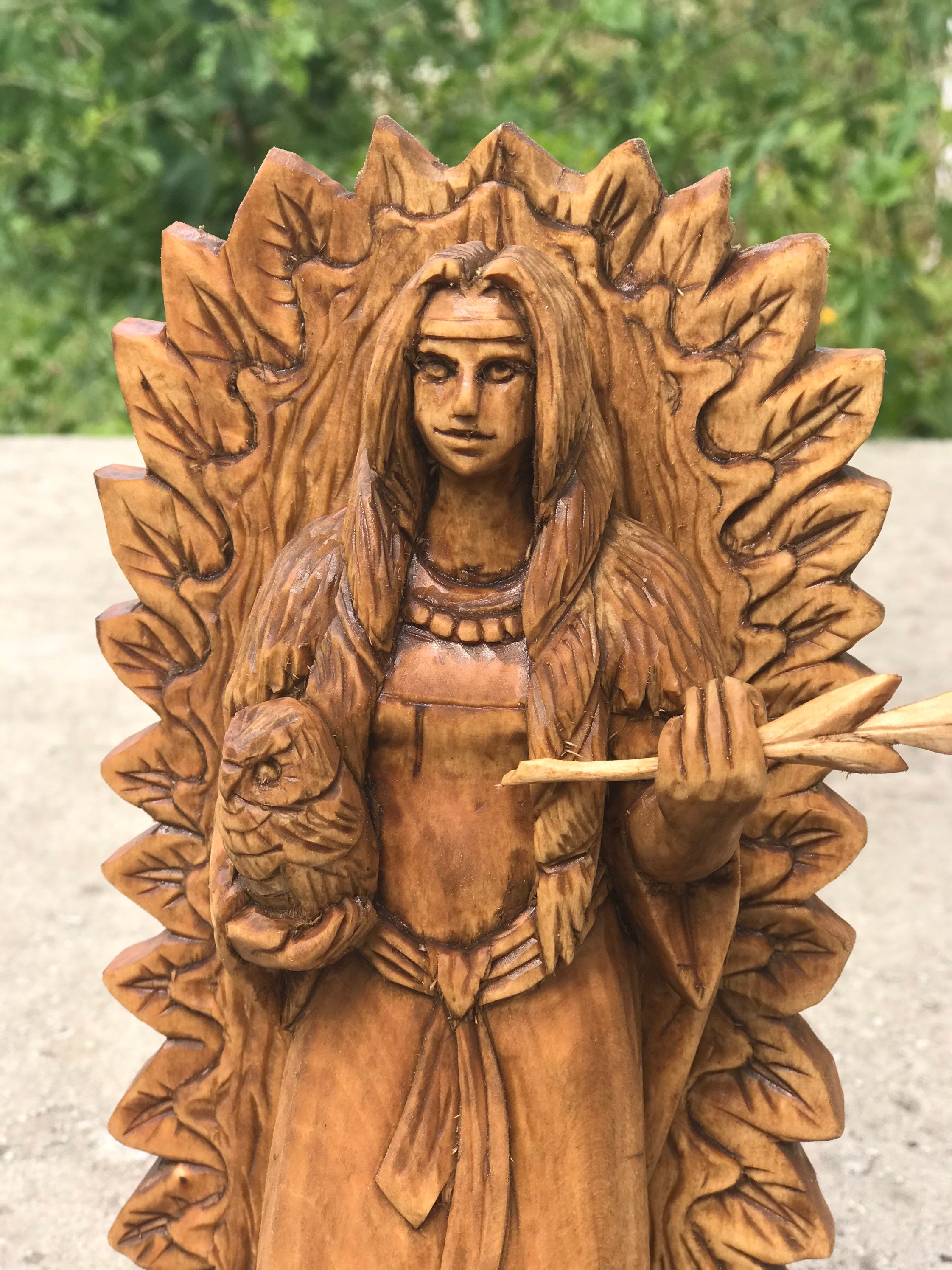 Laufey, the Statue of Laufey, Nordic Goddesse, Scandinavian God, Asatru ...