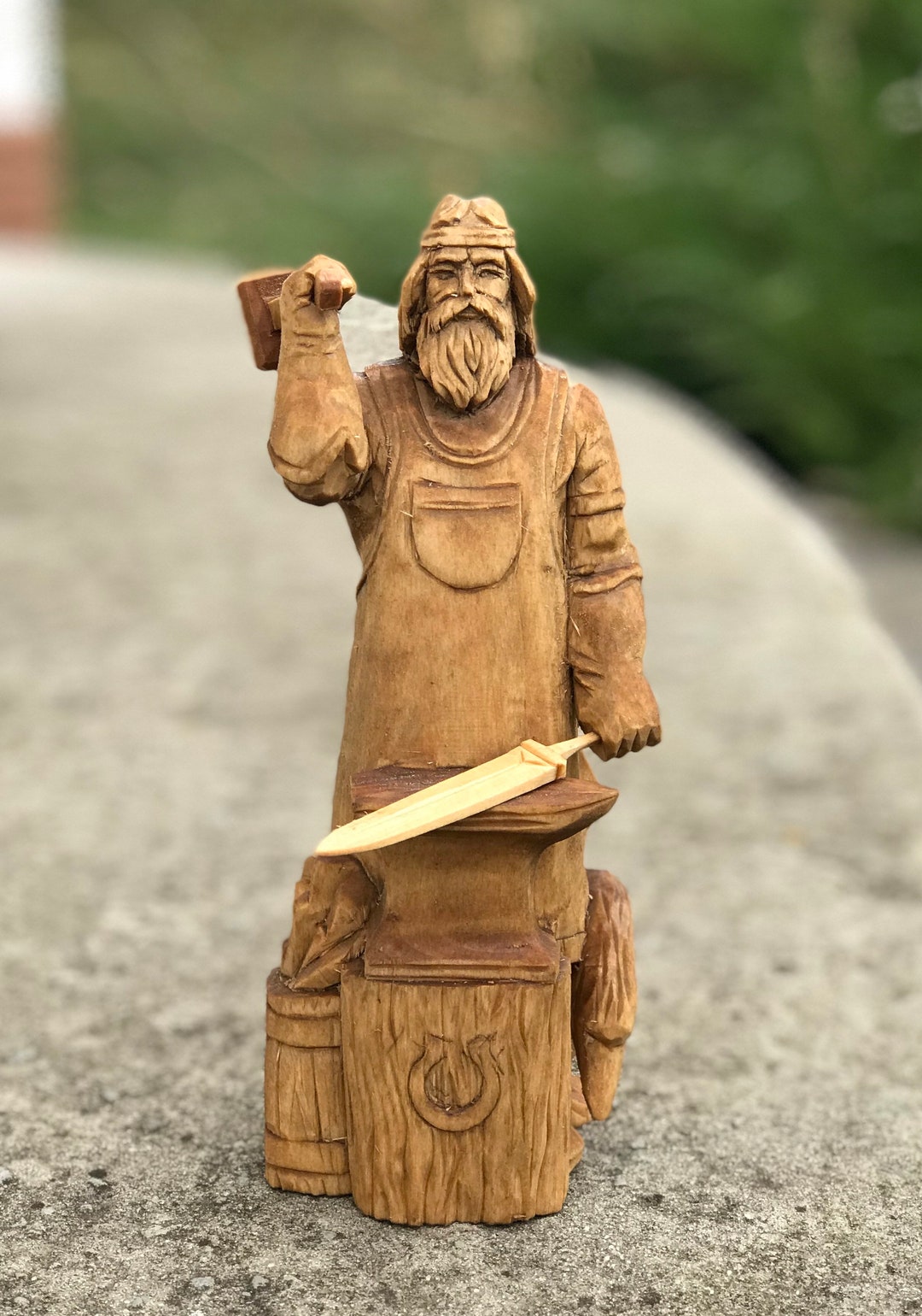 Volund, the Statue of Volund, Nordic God, Scandinavian God - Etsy