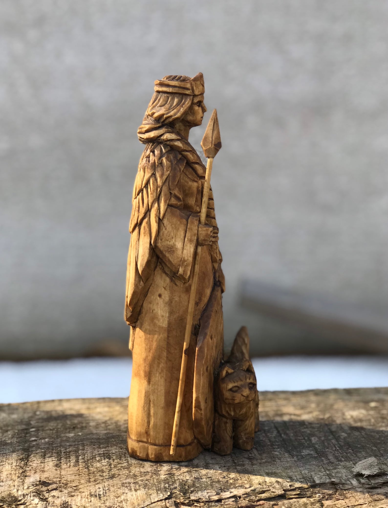 Freya the Statue of Freya Nordic Goddesse Scandinavian God - Etsy