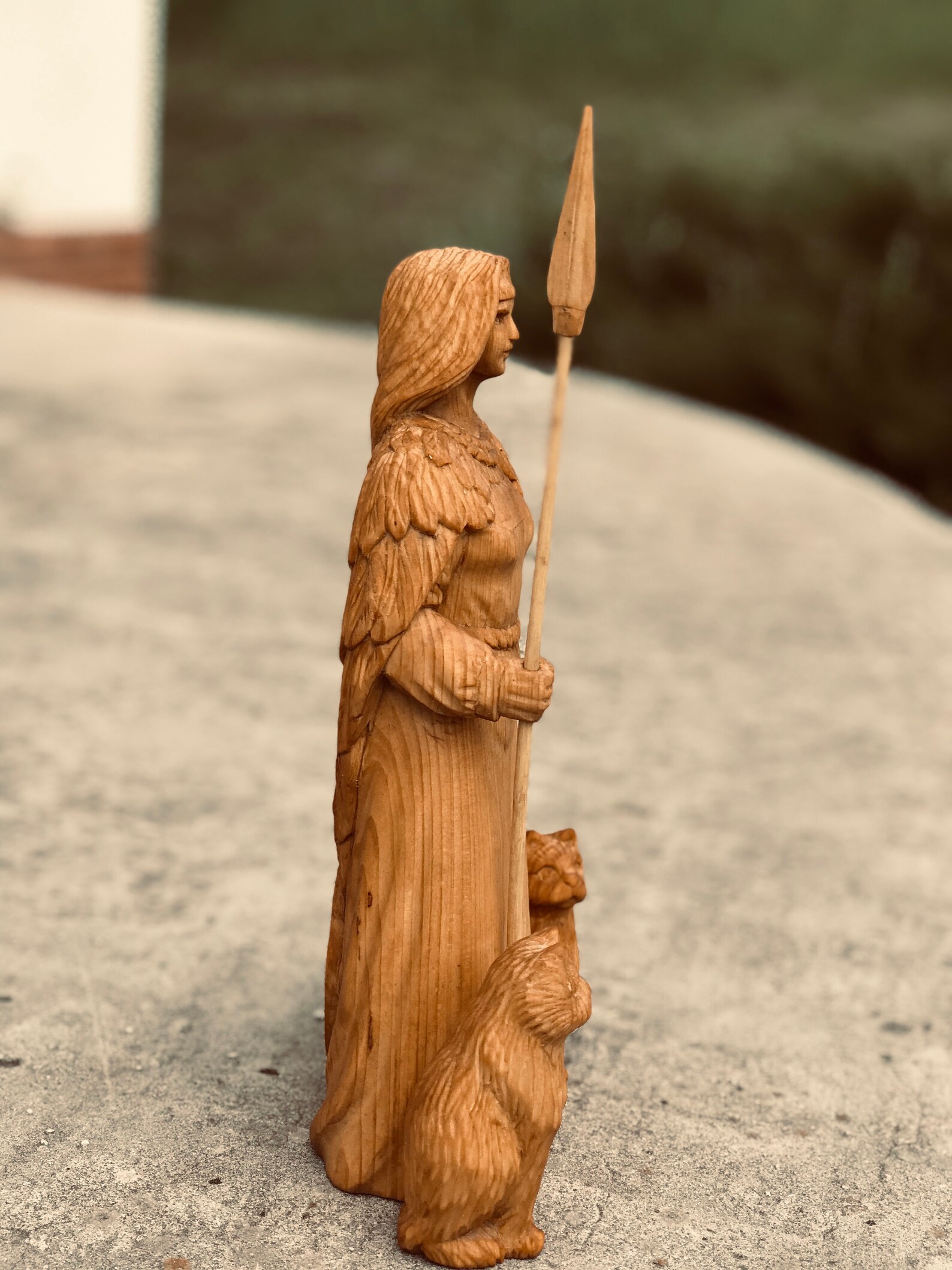 Freya the Statue of Freya Nordic Goddesse Scandinavian God - Etsy