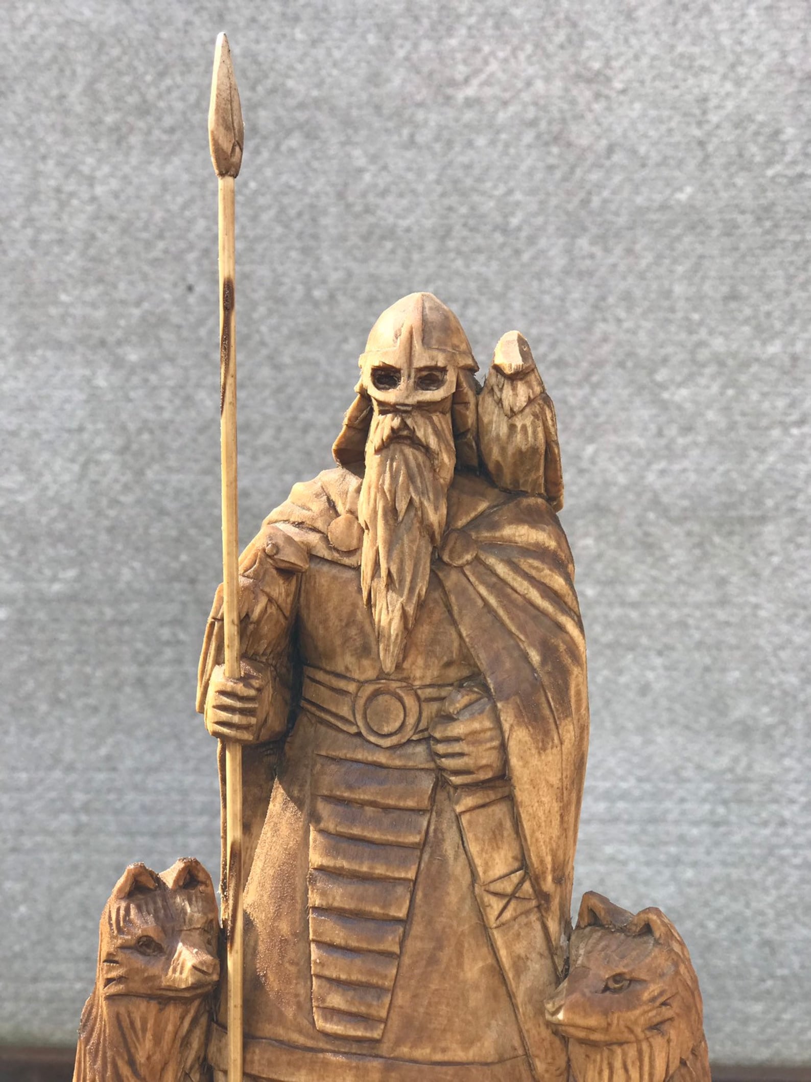 Odin the Statue of Odin Nordic God Scandinavian God Odin | Etsy