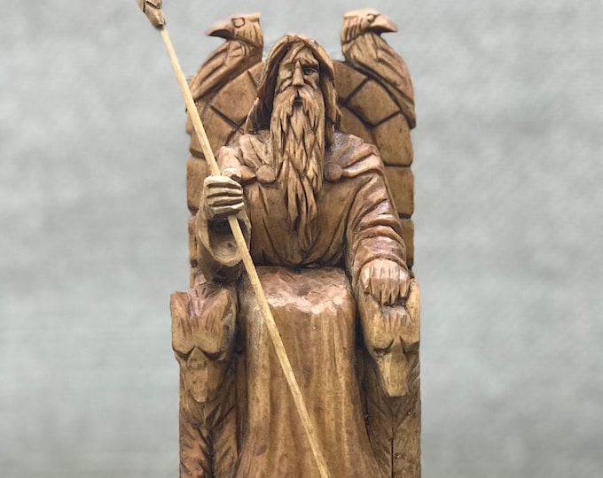 Odin the Statue of Odin Scandinavian God Odin Asatru - Etsy
