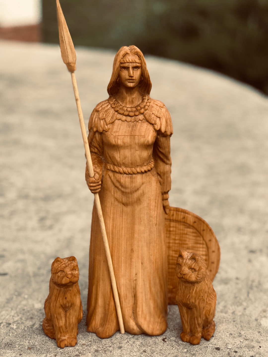 Freya, the Statue of Freya, Nordic Goddesse, Scandinavian God, Asatru ...