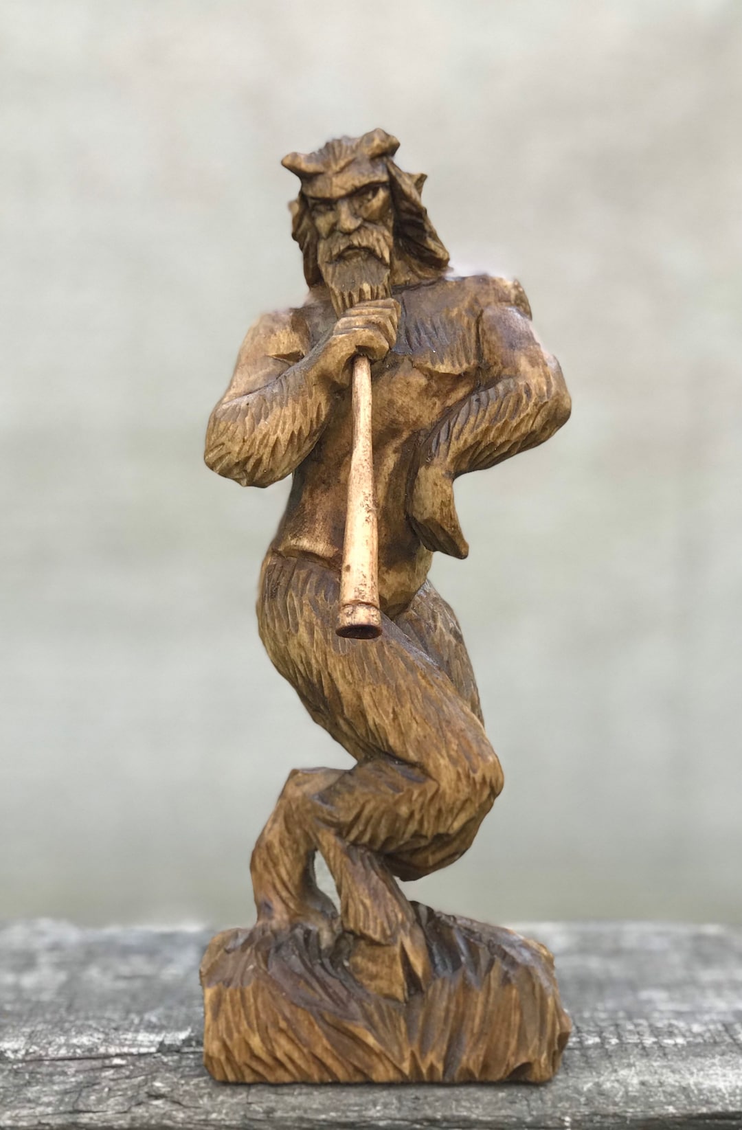 Pan, the Statue of Pan, Greek God, Pagan God, - Etsy
