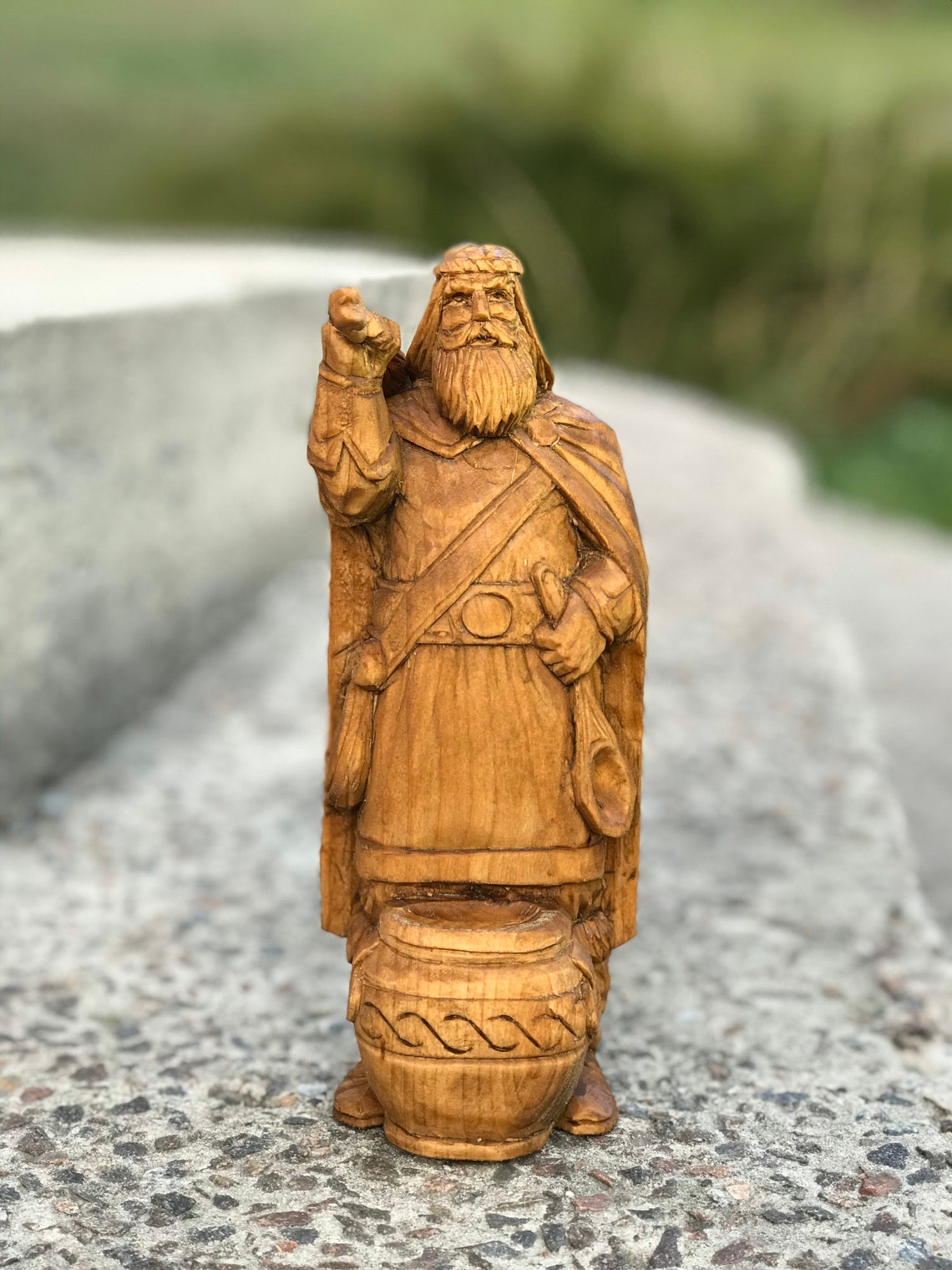 Dagda the Statue of Dagda Celtic God - Etsy